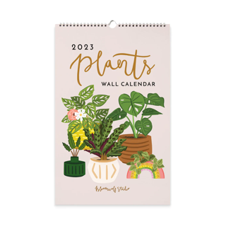 Twelve month 2023 Plants Wall Calendar | Plant People Shop